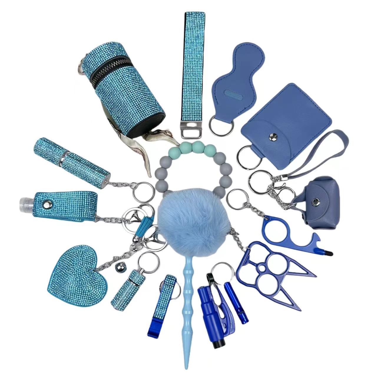 17 PCS Buling key chain set (3-4 days delivery, only for this product ...